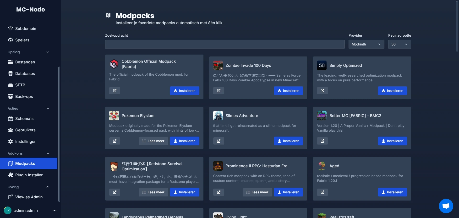 Goedkoopste Minecraft Server Hosting - MC-Node